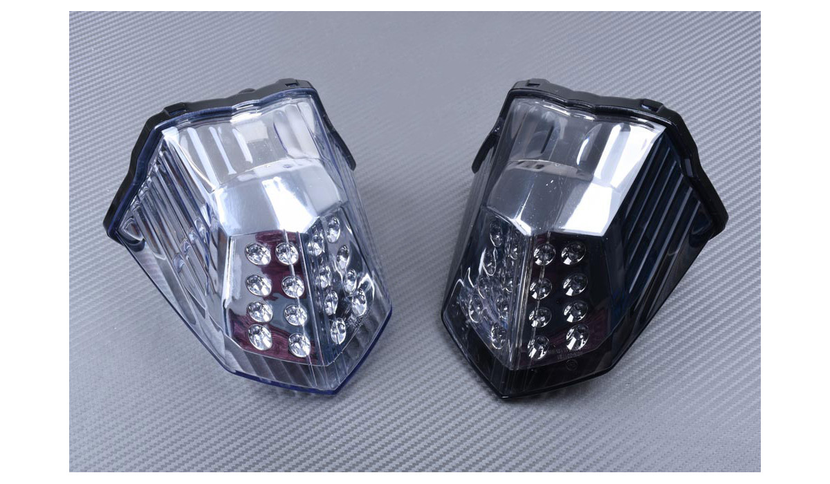 Plug & Play LED tail light with integrated indicators YAMAHA XJ6 ...