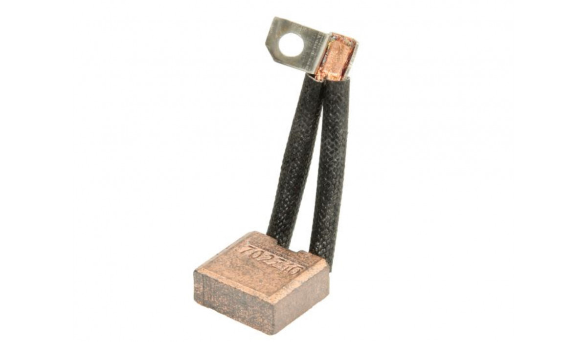 Starter motor brush