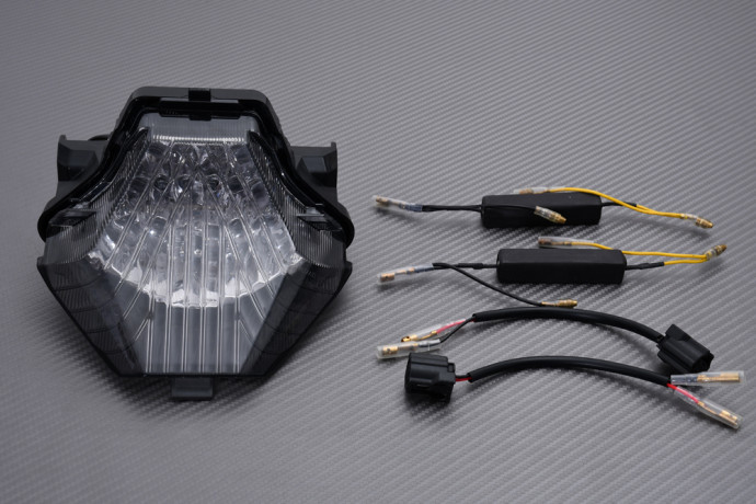 Plug & Play LED tail light with integrated indicators YAMAHA YZF R3 ...