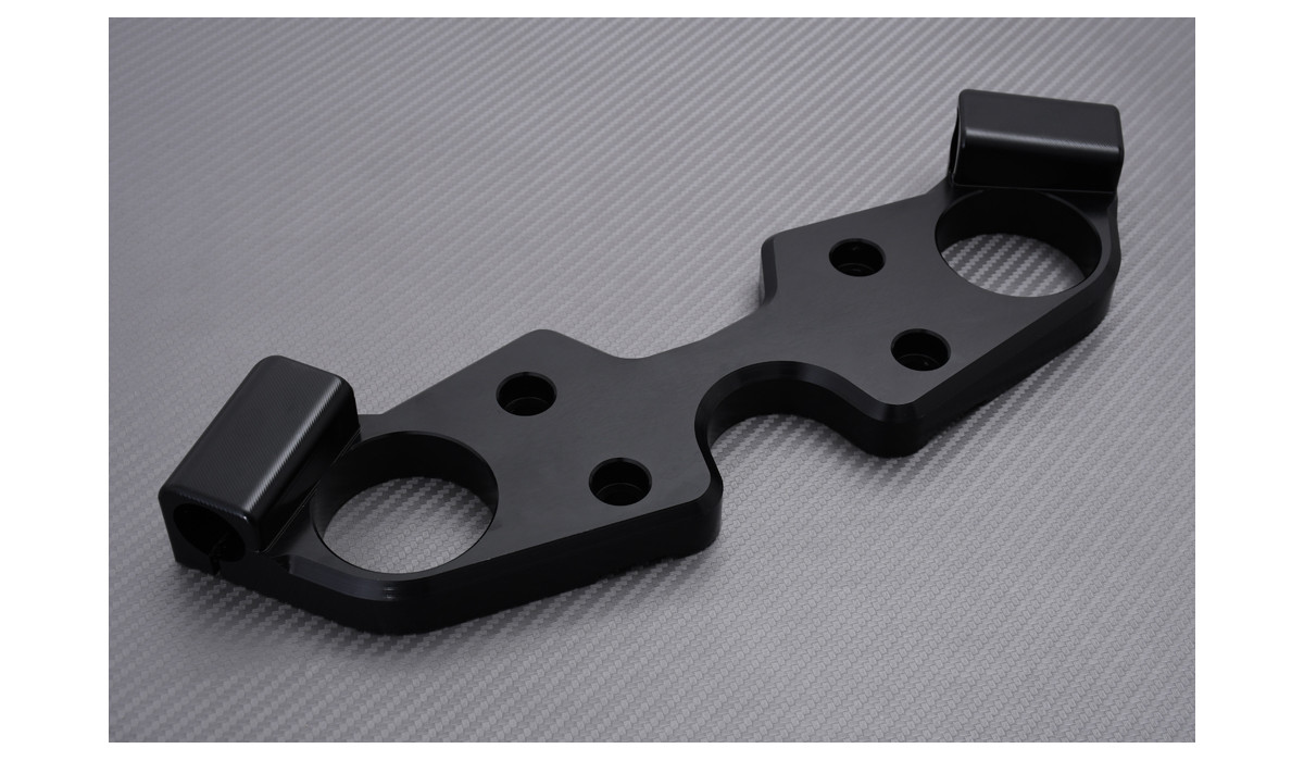 Racing top triple tree made of machined aluminium SUZUKI HAYABUSA GSXR 1300 / 1340 2008 - 2019