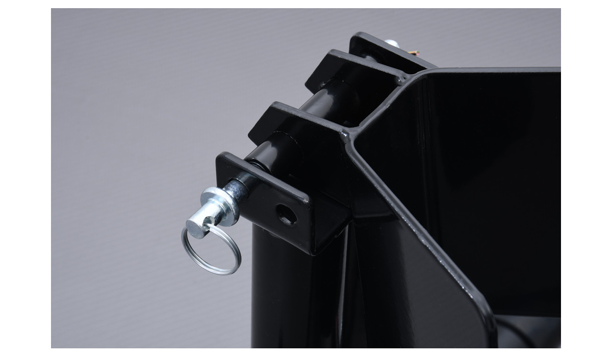 Front motorbike wheel chock for Trailer / Van / Lifting platform / Showroom