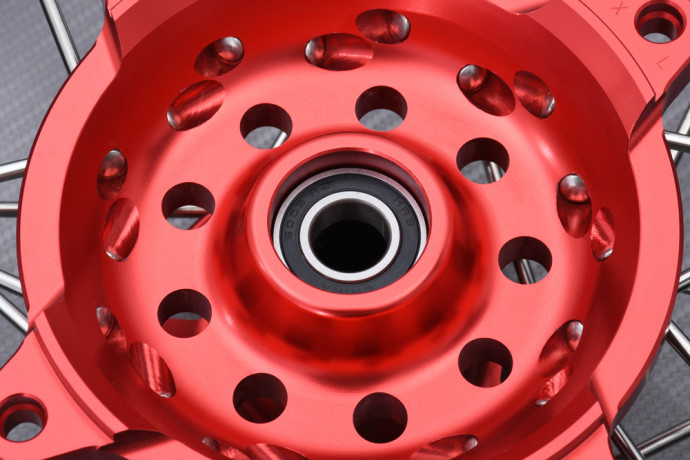 Pair of Front and Rear Rims 17'' / 17'' Supermotard HONDA XR 650 L 1993 ...