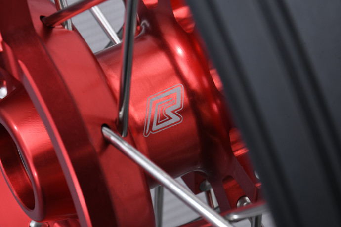 Pair of Front and Rear Rims 17'' / 17'' Supermotard HONDA XR 650 L 1993 ...