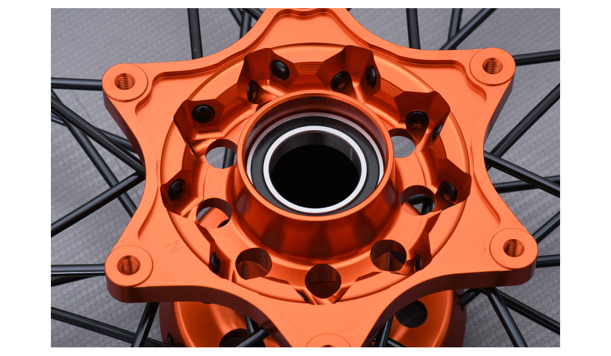 Paar Felgen Vorne Hinten 21'' / 19'' Off Road / Cross KTM XCF / XC 125 ...