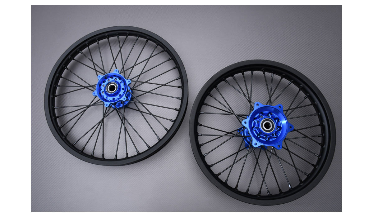 Par de Llantas Delantera y Trasera 21'' / 19'' Off Road / Cross ...