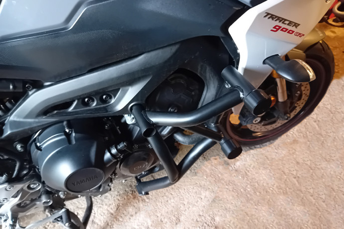 Specific engine protection bars YAMAHA MT09 / TRACER 900 / XSR 900 2013 ...
