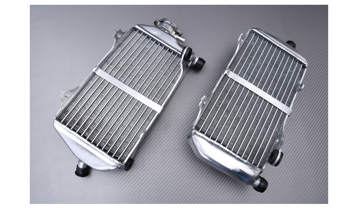 Pareja de Radiadores Agua Racing Ultra-Reforzado AVDB HONDA CRF 250 R ...