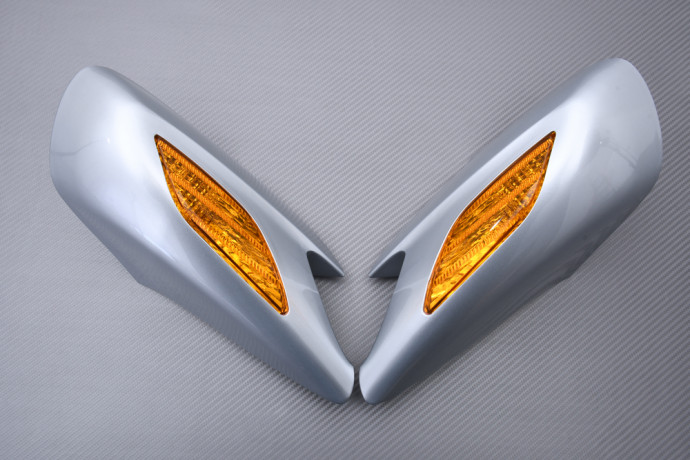 Pair of Aftermarket Rearview Mirrors with Integrated Turn Signals HONDA ...