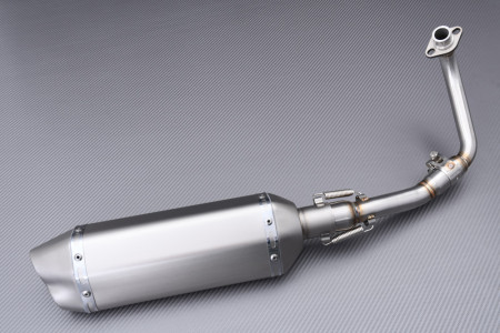 Linea completa / Scarico completo ITALJET JETSET / TORPEDO 50 4T 2004 ...