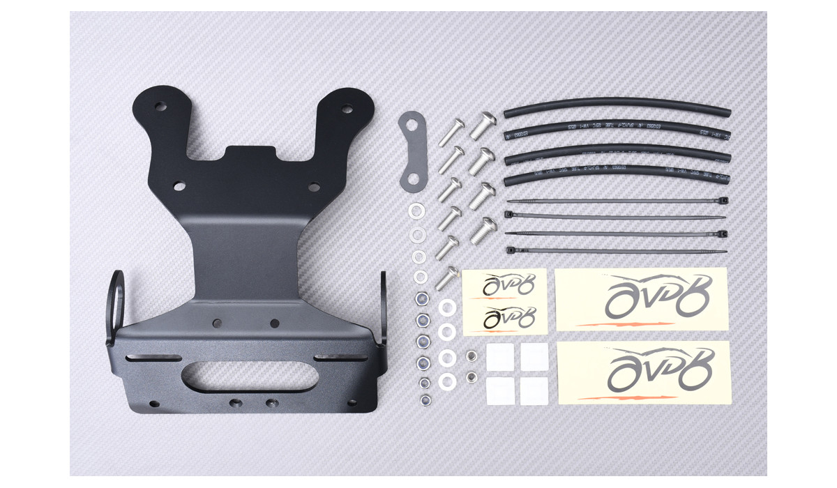 Specific License Plate Holder AVDB HONDA CRF AFRICA TWIN 1100 ...