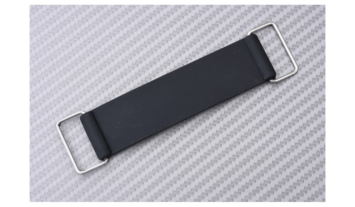Sangle caoutchouc pour maintien de batterie
