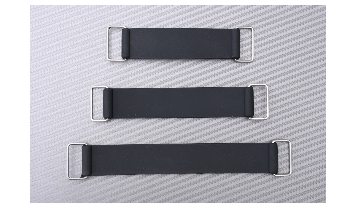 Sangle caoutchouc pour maintien de batterie
