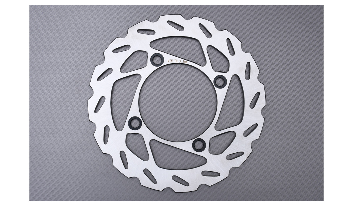 Paire de Disques Avant SHURIKEN Quad / ATV YAMAHA YFM KODIAK / GRIZZLY ...