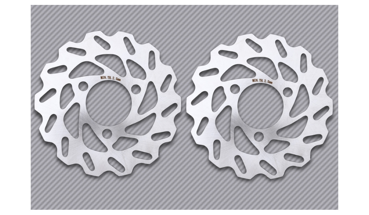 Paire de Disques Avant SHURIKEN Quad / ATV HONDA TRX 400 / 450 / 700 XX ...