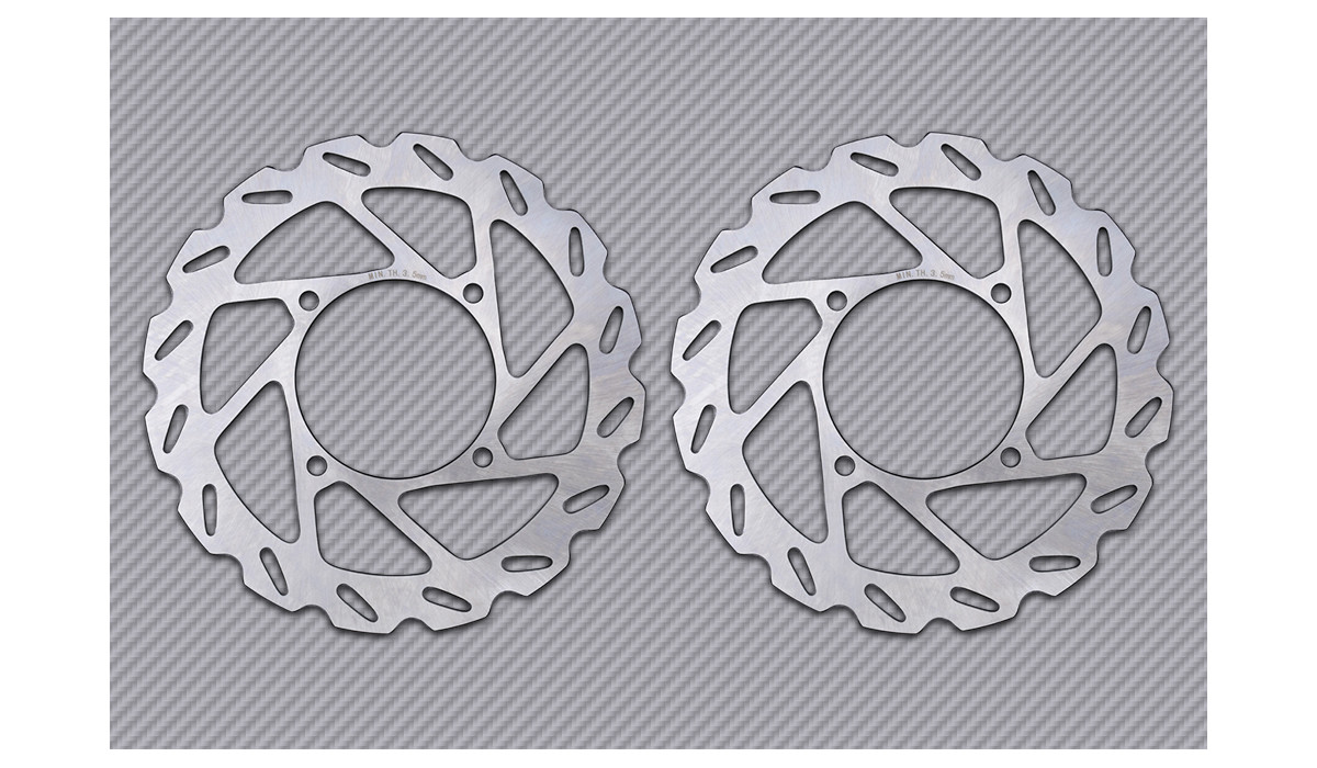 Paar Bremsscheiben vorne SHURIKEN Quad / ATV POLARIS TRAIL BLAZER ...