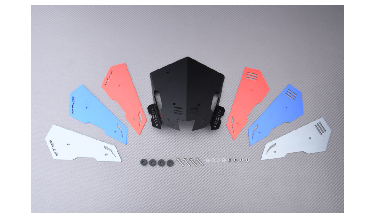 Anodised Aluminium Windshield for YAMAHA MT125 2025 - X