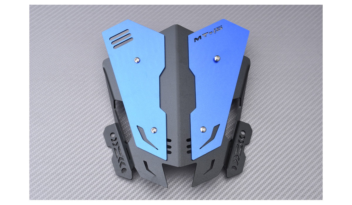 Anodised Aluminium Windshield for YAMAHA MT125 2025 - X