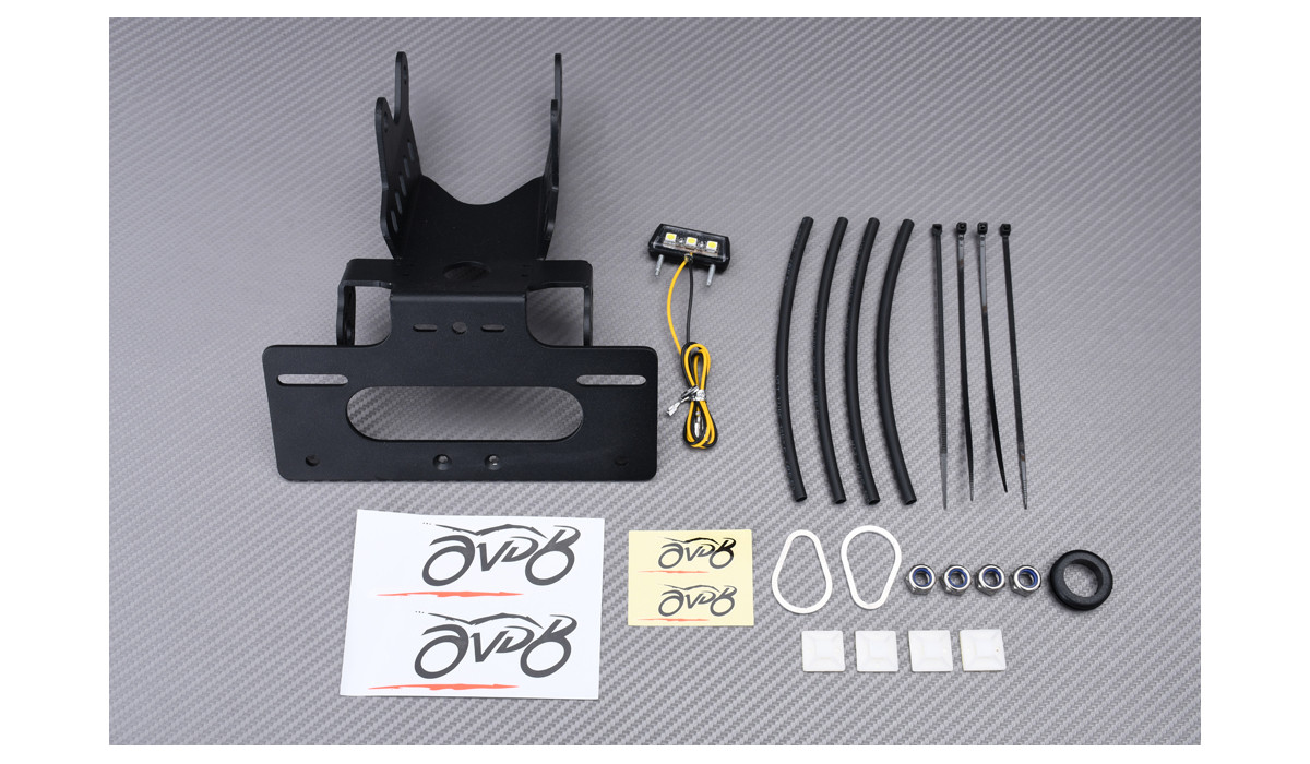 Kennzeichen Halterung AVDB YAMAHA MT09 / SP 2024 - 2025