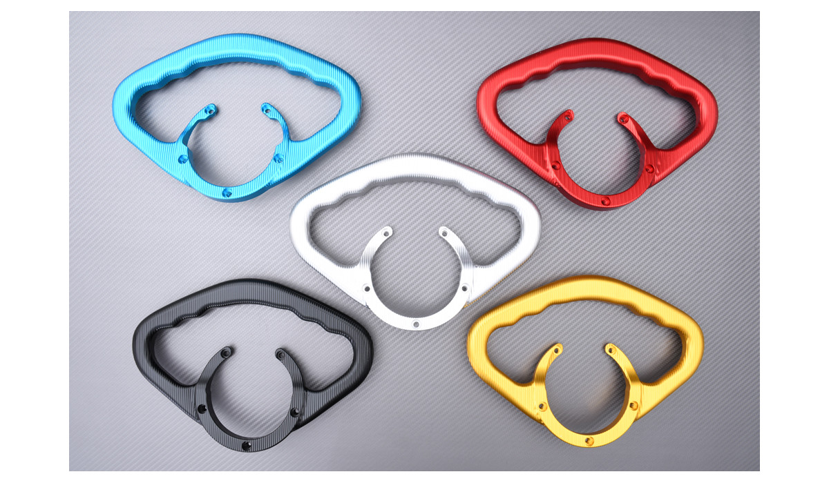 Anodized aluminum passenger hand grip CFMOTO SR 250 / 300 / NK / GT 400 ...