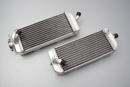 Pair of Reinforced Racing Water Radiators KTM EXC 250 / 400 / 450 2003 ...