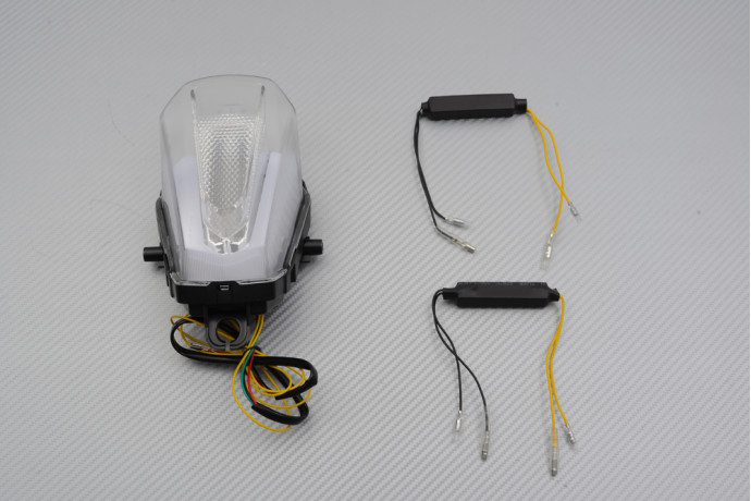 Fanale posteriore indicatori di direzione integrato SUZUKI GSXR 1000 ...