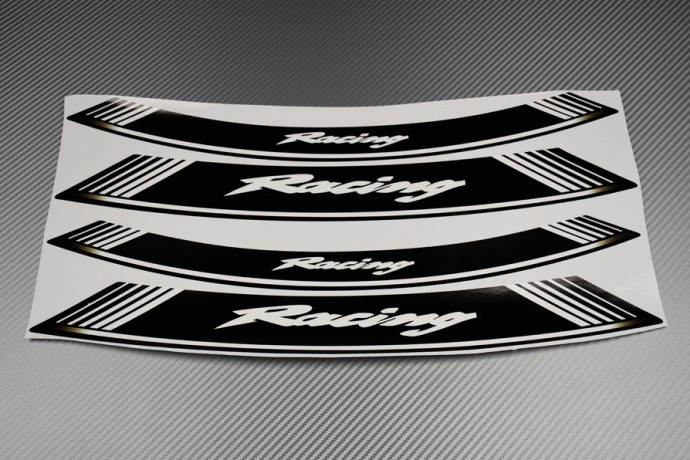 Inner Wheel Rims Stickers - RACING Model