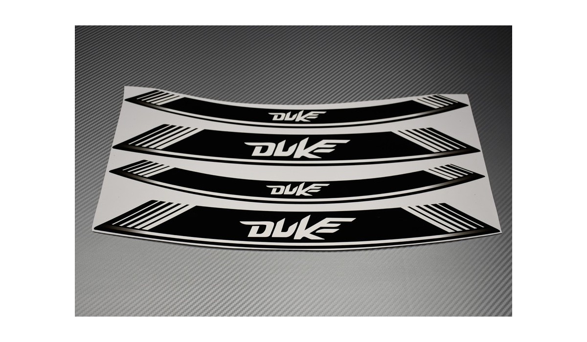 Inner Wheel Rims Stickers - ' DUKE ' Model