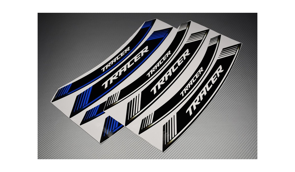 Inner Wheel Rims Stickers - ' TRACER ' Model