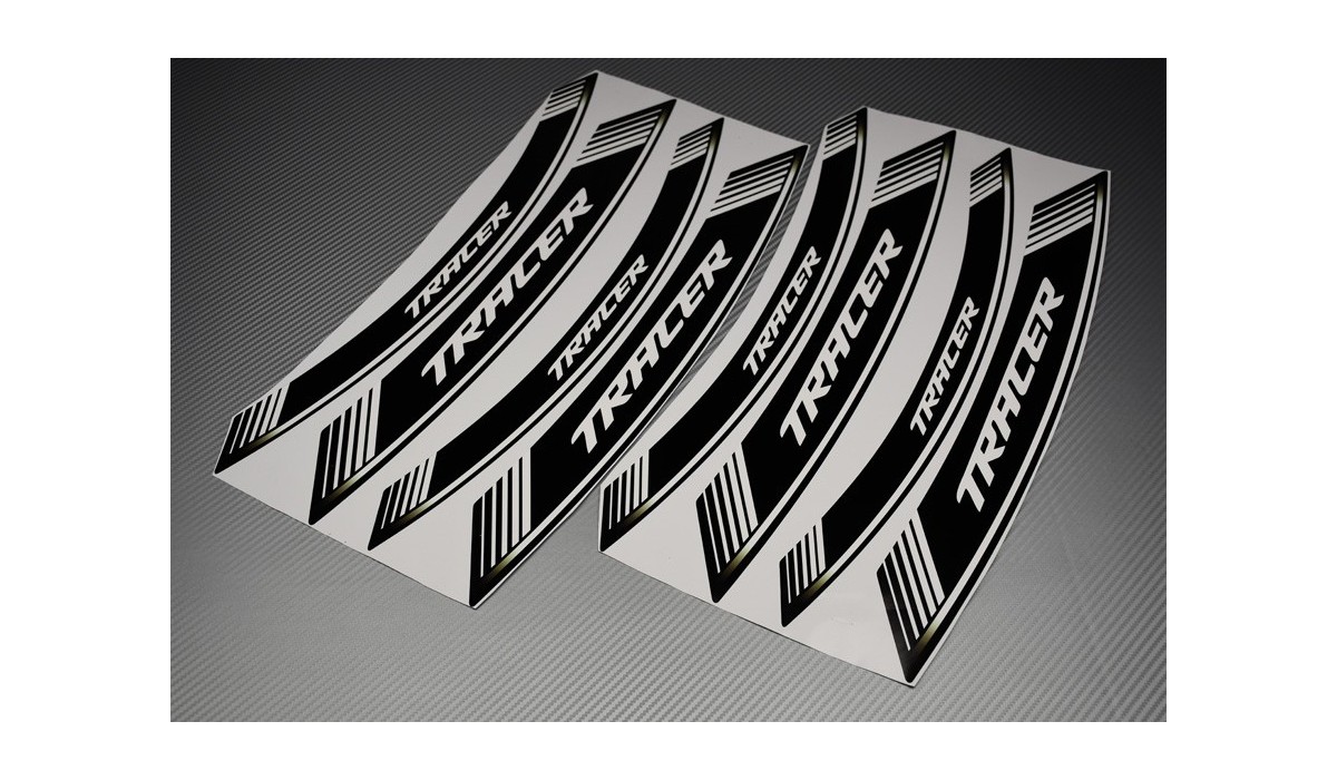 Inner Wheel Rims Stickers - ' TRACER ' Model