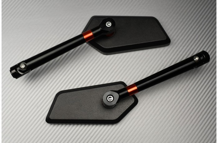 Pair of Racing Rearview Mirrors Design 3