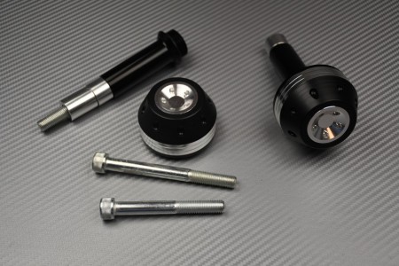 Pair of Frame Sliders / Crash Pads for Honda CBR650F 2014 - 2016