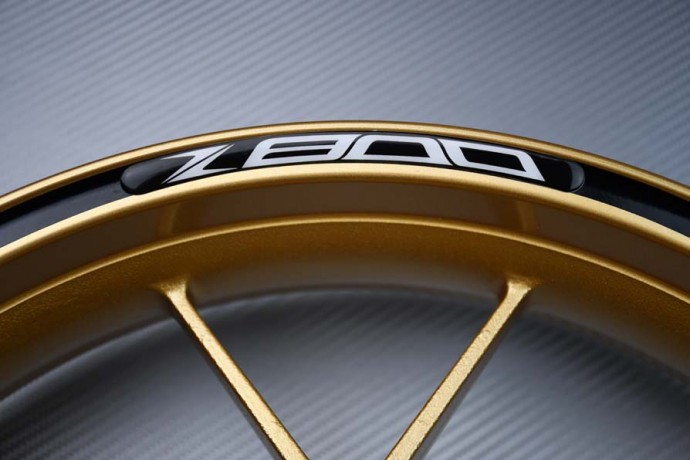 Rim Edge Stickers KAWASAKI - Z800 Logo