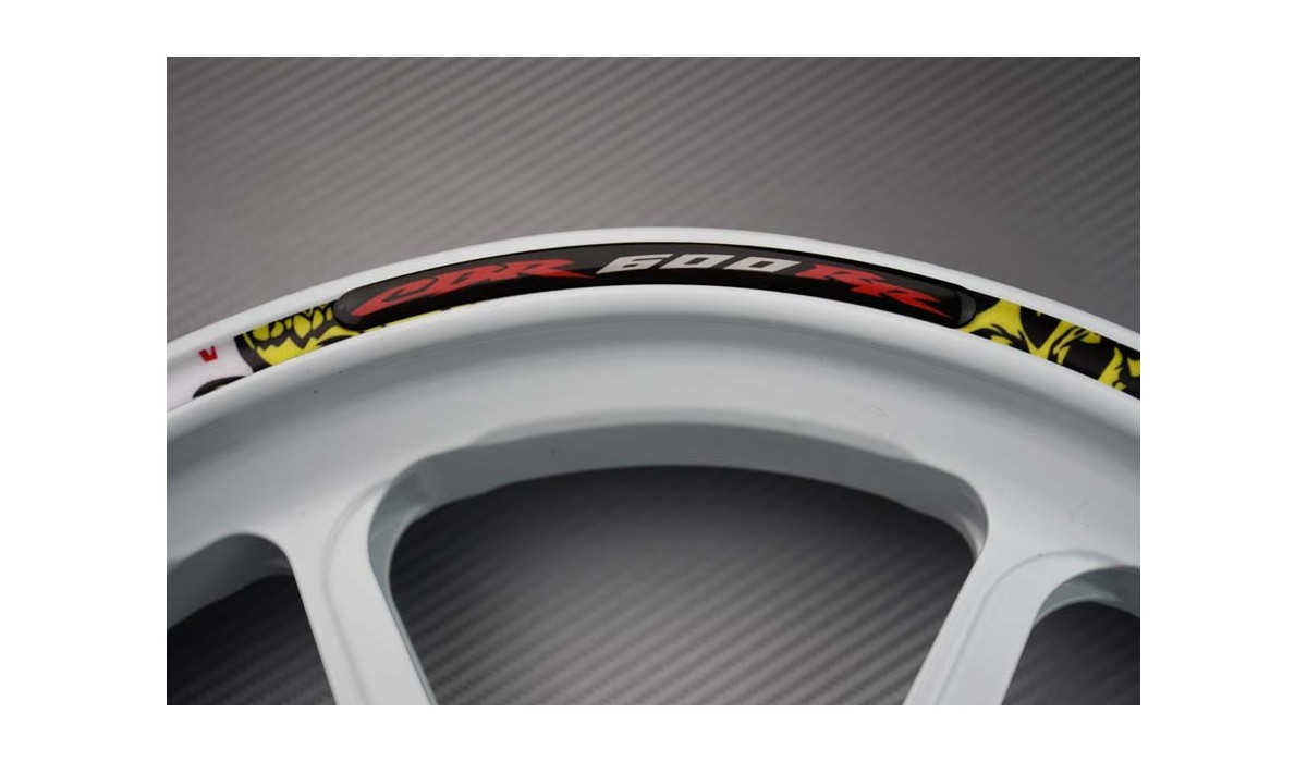 Motorrad Felgenrandaufkleber HONDA - Logo CBR 600 RR