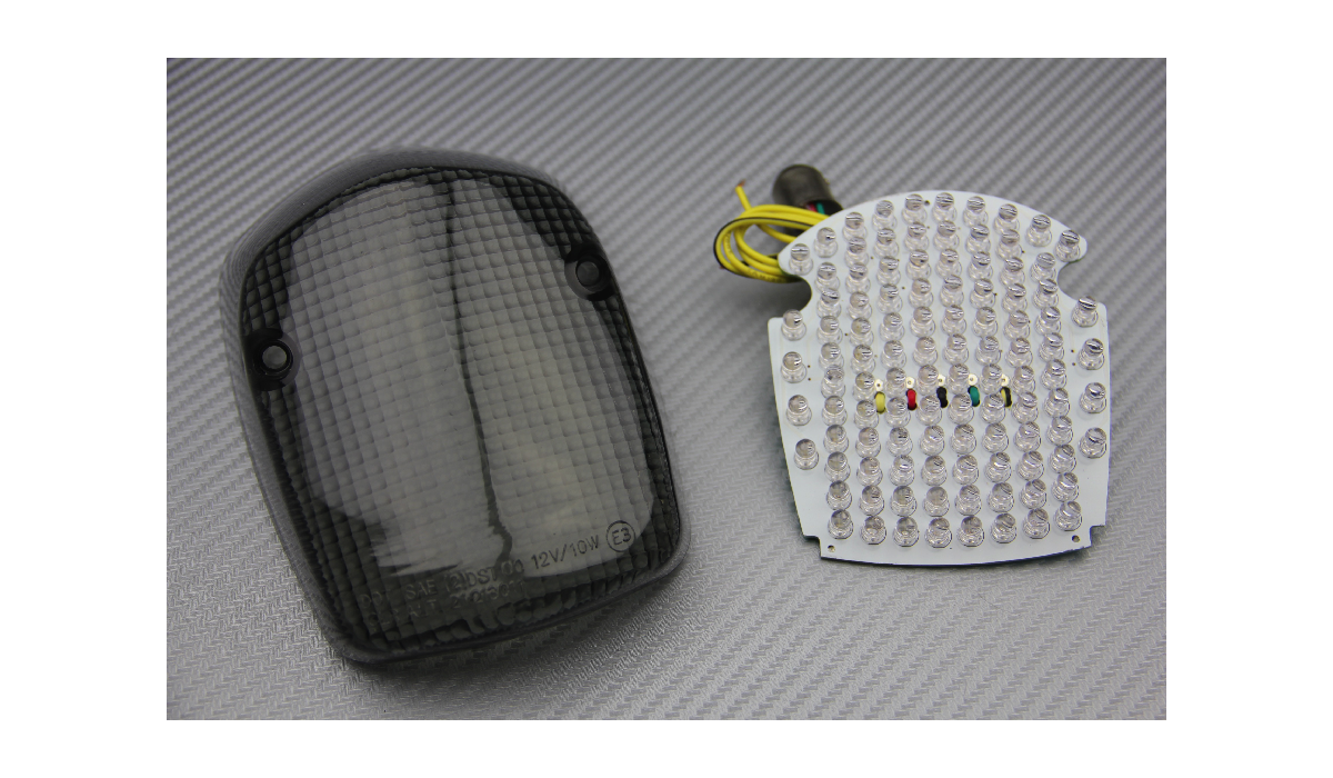 Rear LED Tail light + Turn Signals Color Choice HONDA VALKYRIE TOURIER ...