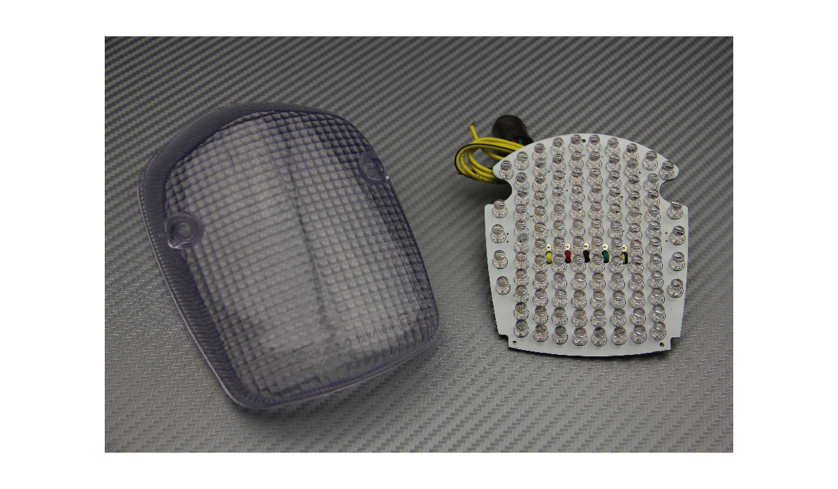 Rear LED Tail light + Turn Signals Color Choice HONDA VALKYRIE TOURIER ...