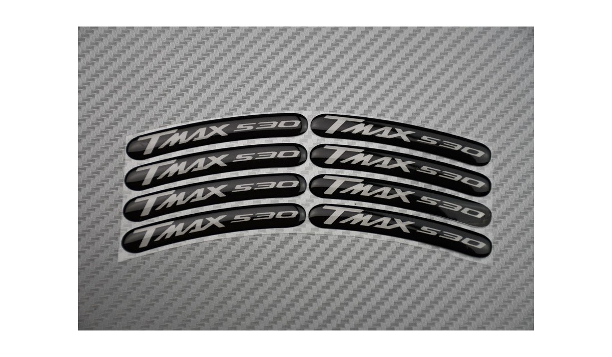 Rim Edge Stickers YAMAHA - TMAX 530 Logo