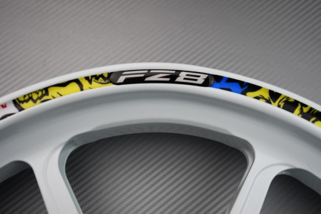 Rim Edge Stickers YAMAHA - FZ8 Logo