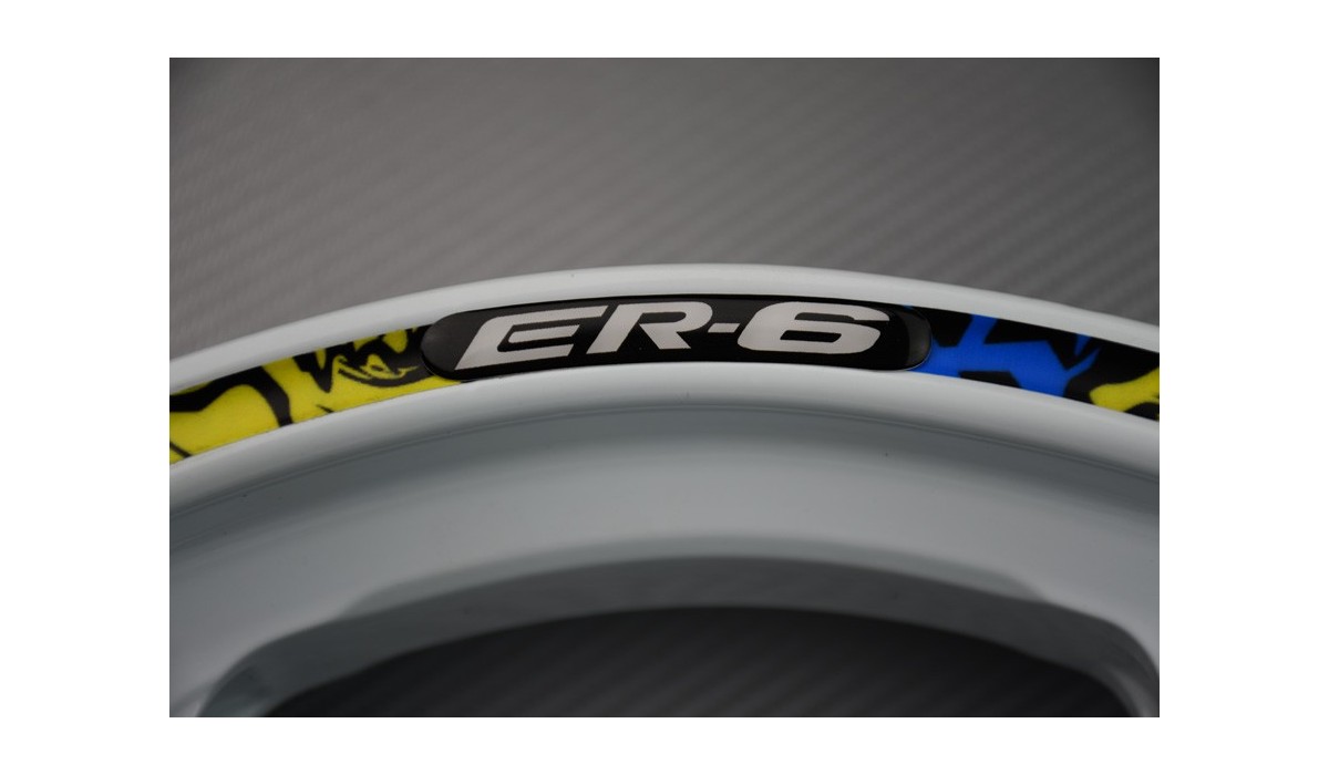 Stickers bord de jantes KAWASAKI - Logo ER6