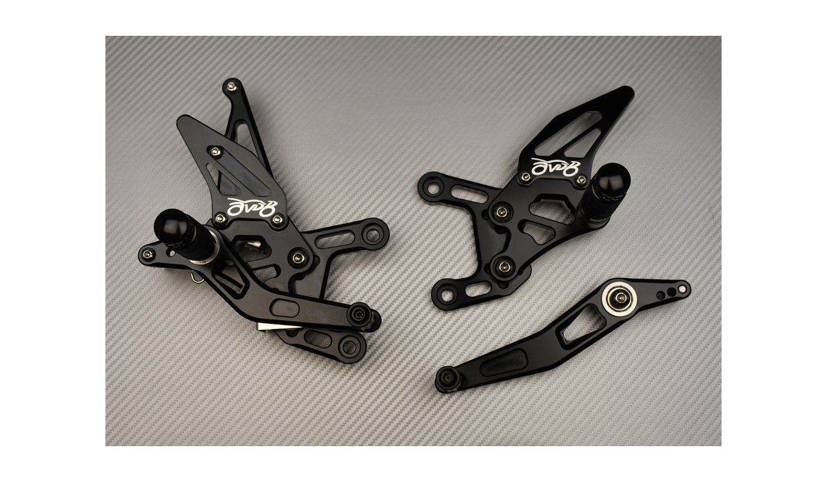 AVDB Rearsets YAMAHA YZF R1 2009 - 2014