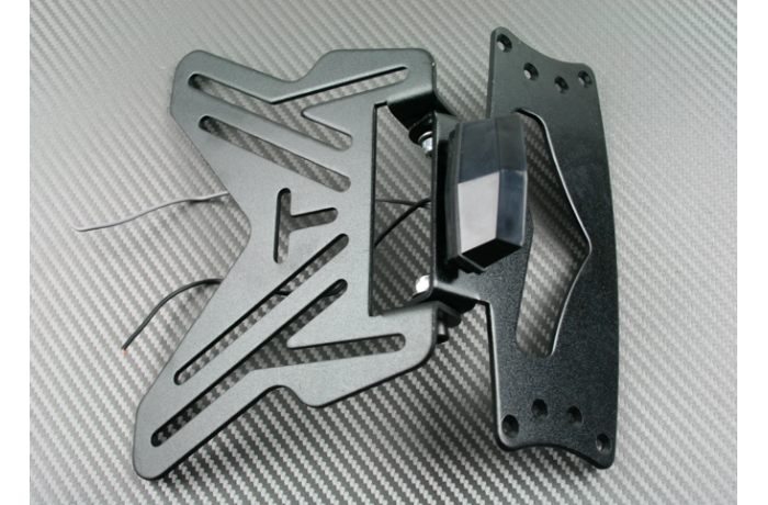 Universal Retractable License Plate Holder