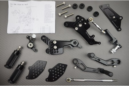 Rearsets YAMAHA FZ1 / FZ8 / FAZER 800 / 1000 2006 - 2016