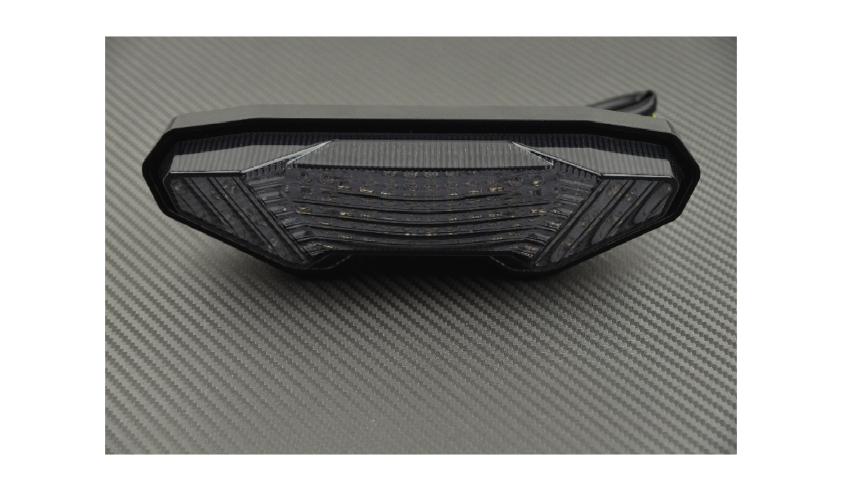 AVDB Rear LED Tail light w/ Turn Signals YAMAHA MT07 / FJ07 Tracer 700 ...