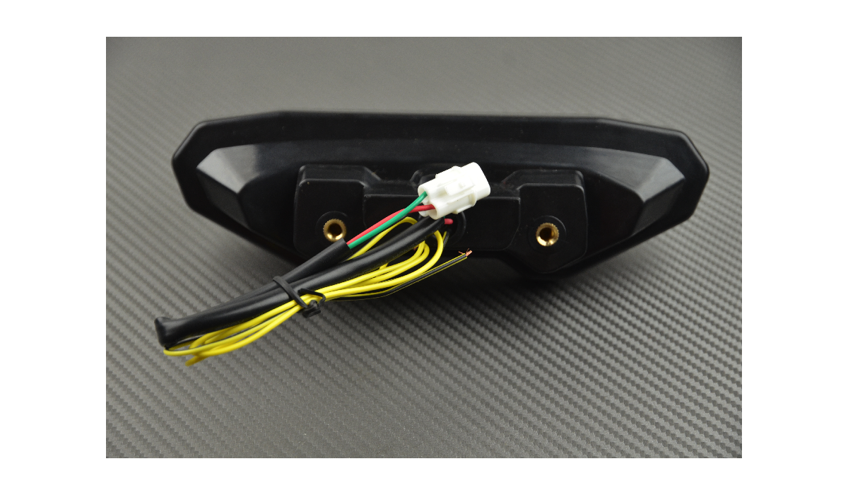 AVDB Rear LED Tail light w/ Turn Signals YAMAHA MT07 / FJ07 Tracer 700 ...