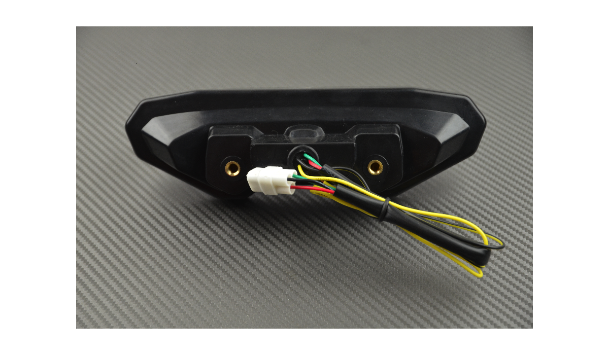 AVDB Rear LED Tail light w/ Turn Signals YAMAHA MT07 / FJ07 Tracer 700 ...