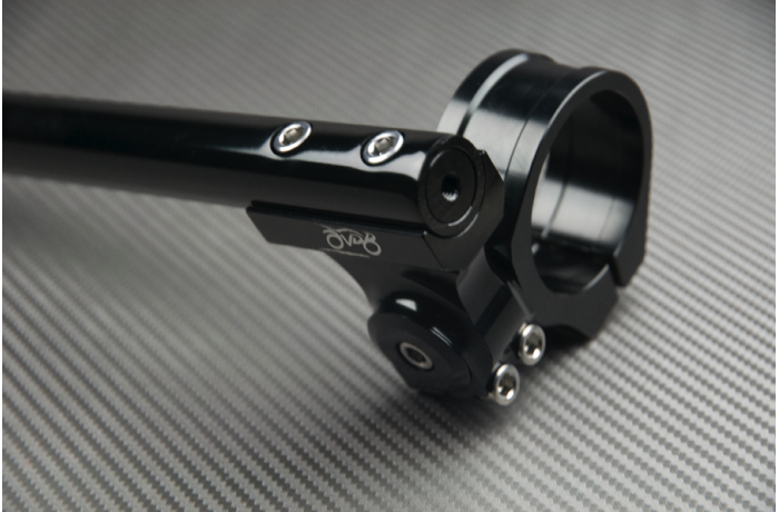 Pair of Reclining & raising AVDB Clip-On Handlebars 50 mm