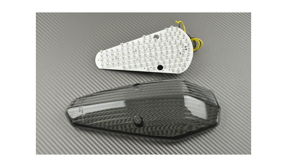 Rear LED Tail light with Turn Signals Color Choice HONDA SHADOW AERO ...