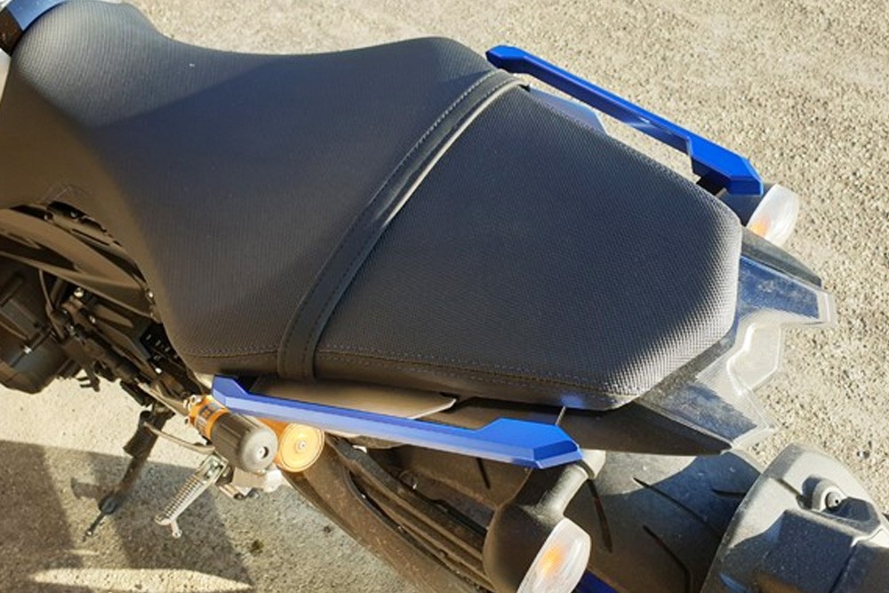 Gold Color Passenger hand grab Rear handle rail YAMAHA MT09 MT-09 FZ09 ...